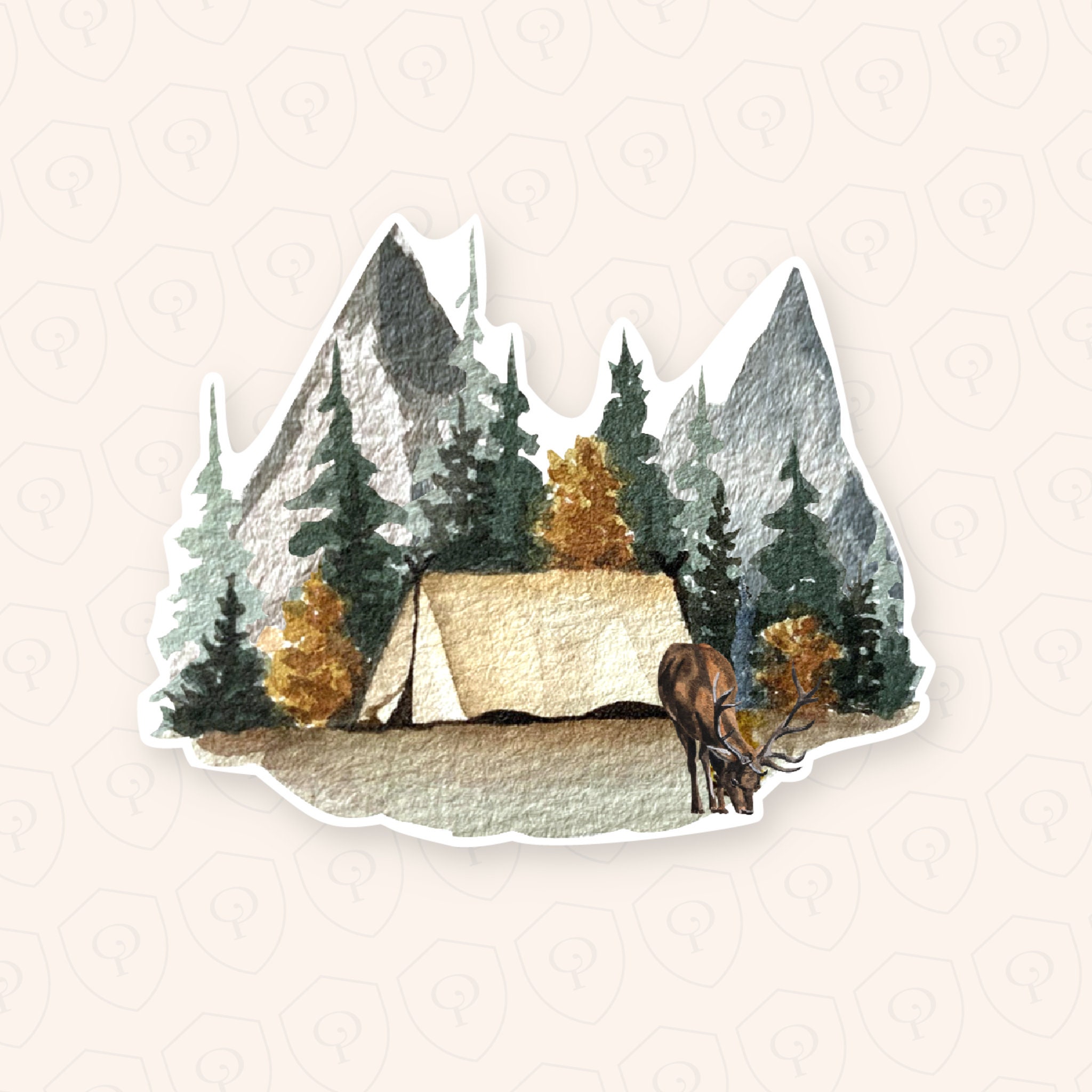 FOREST WHISPERS Sticker Sheet / Bujo Stickers, Planner Stickers, Forest ...