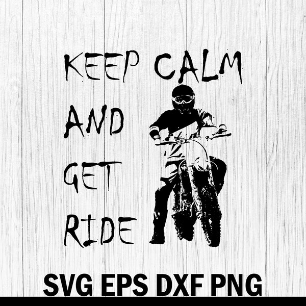 Keep Calm Ride On - Etsy
