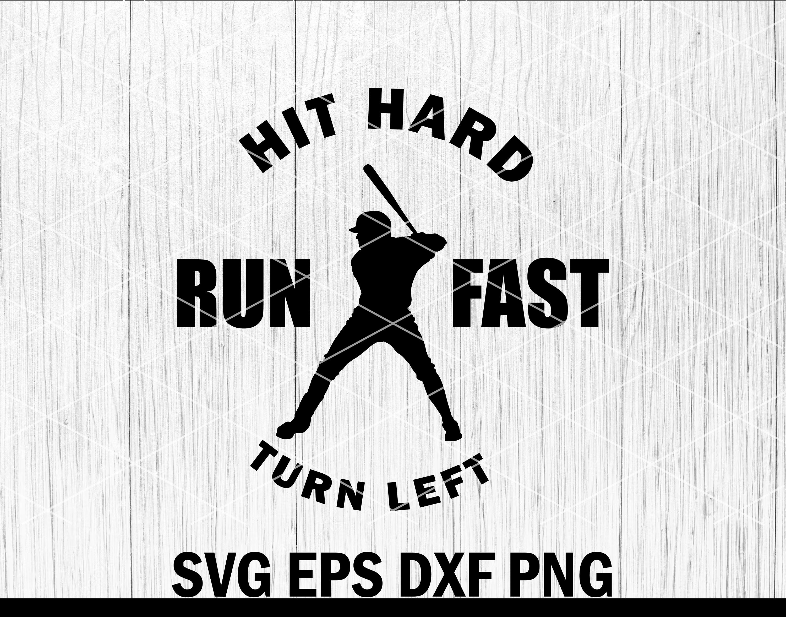 Béisbol Hit duro SVG béisbol png svg softbol svg lindo - Etsy México