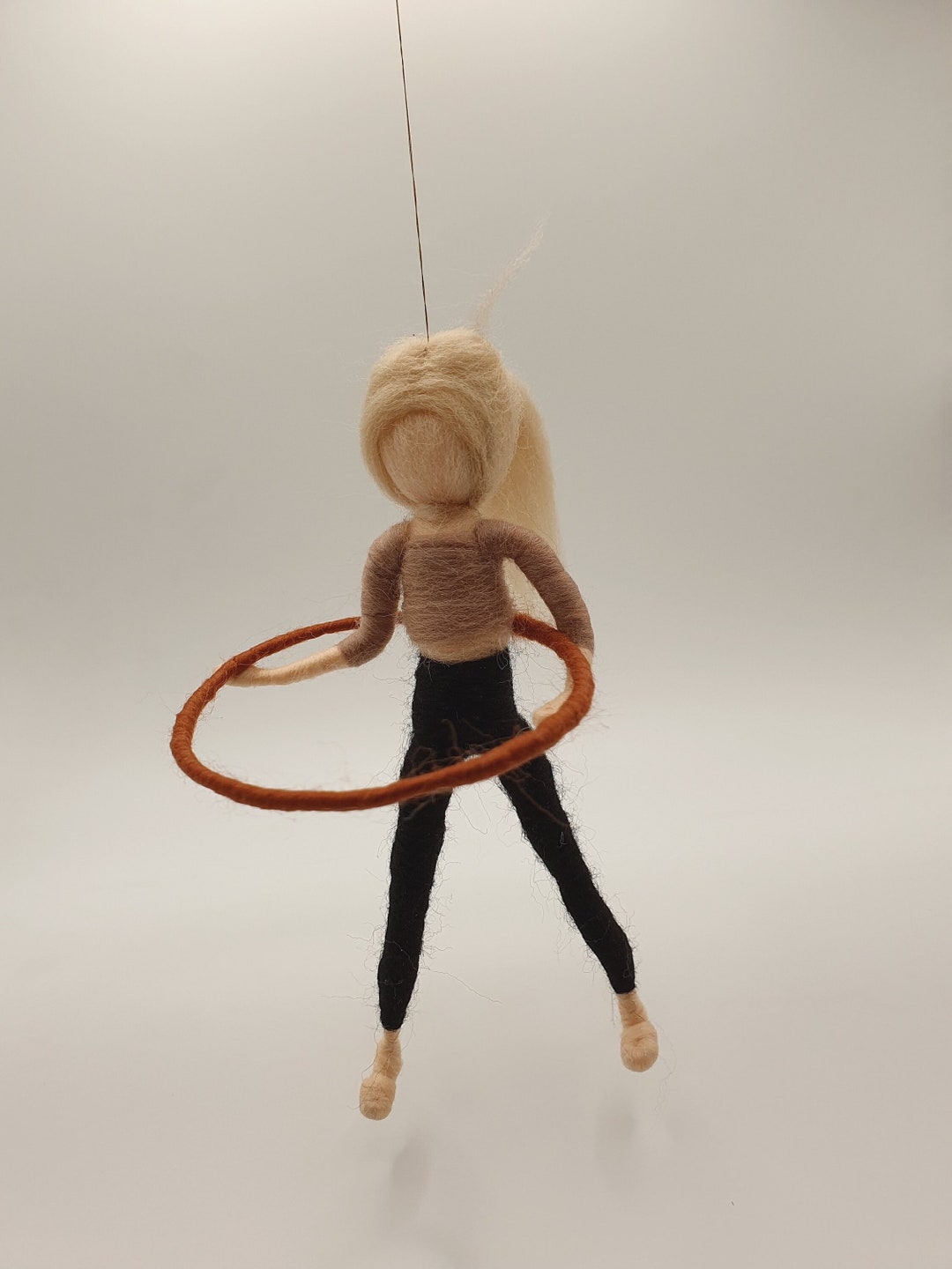 Felt Figure, Hula Hoop Figure, Felt Fairy, Individual Production - Etsy