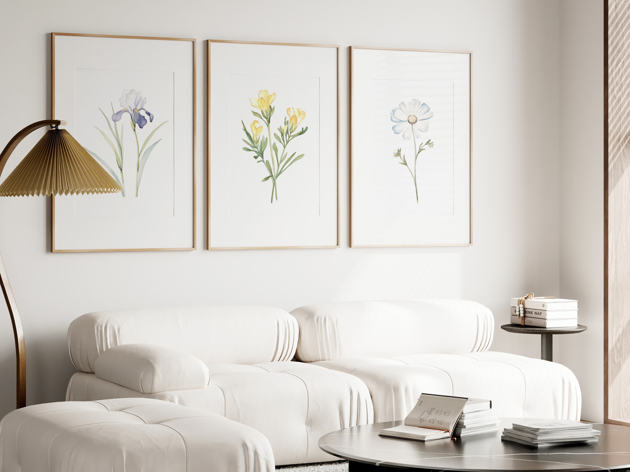 Botanical Flower 24 Poster Bundle Boho Cottagecore Decor - Etsy