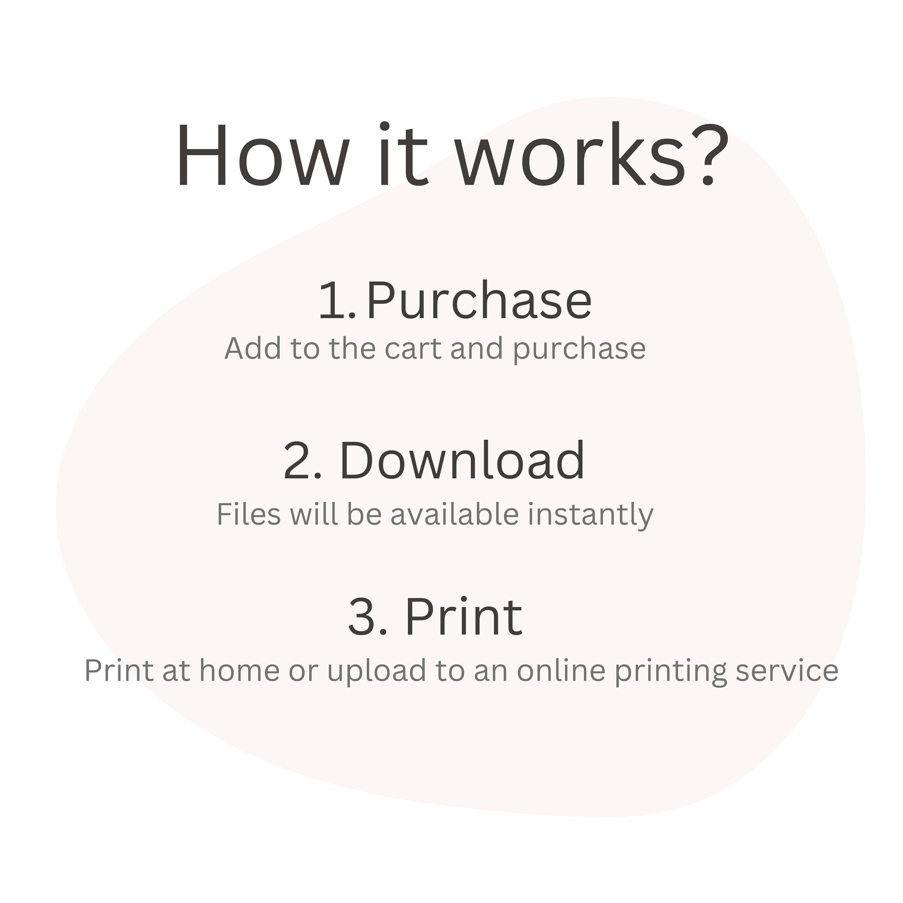 Botanical Flower 24 Poster Bundle Boho Cottagecore Decor - Etsy