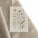 Botanical Flower 3 Poster Set Boho Cottagecore Decor - Etsy