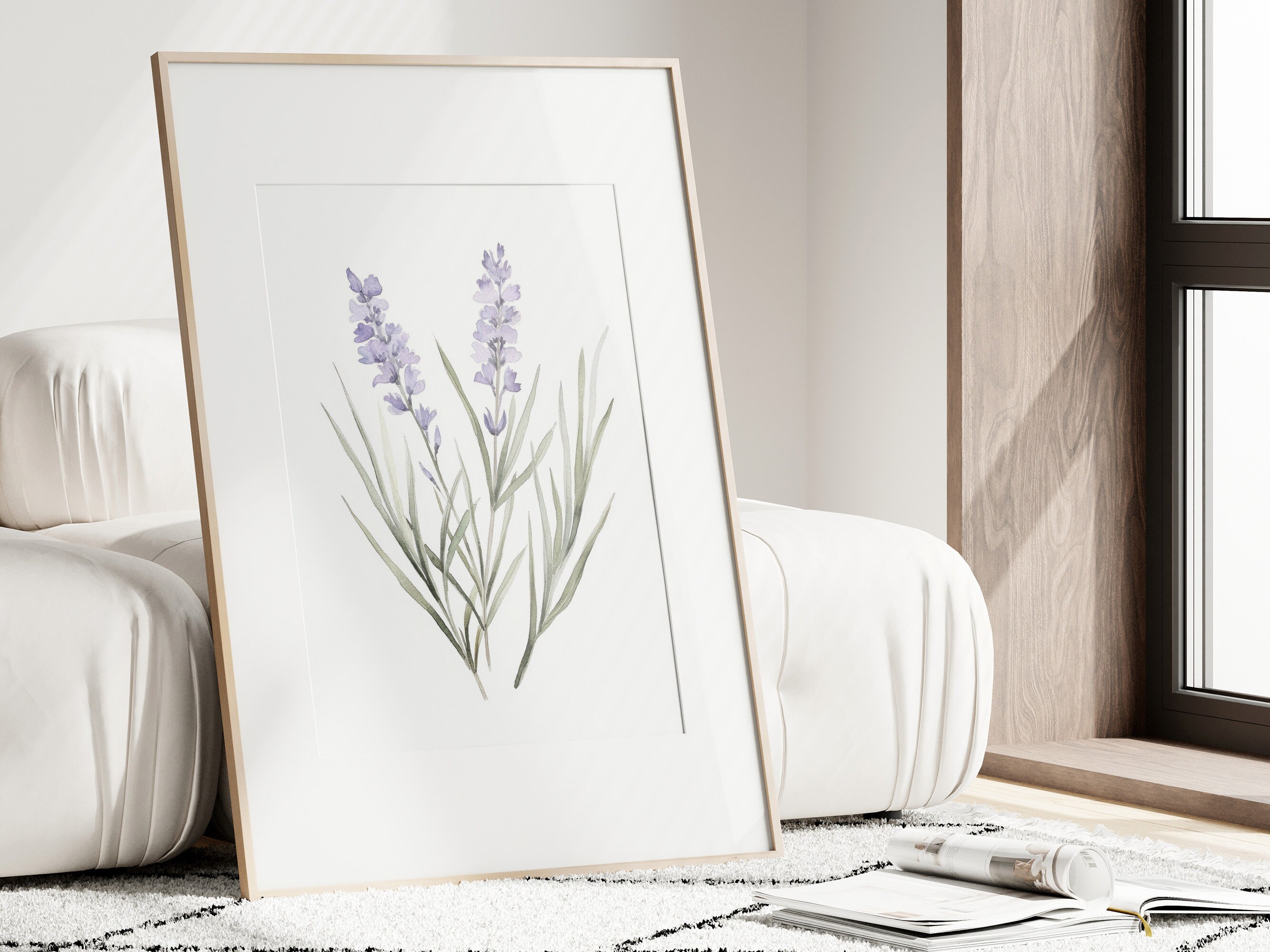 Botanical Flower 3 Poster Set Boho Cottagecore Decor - Etsy