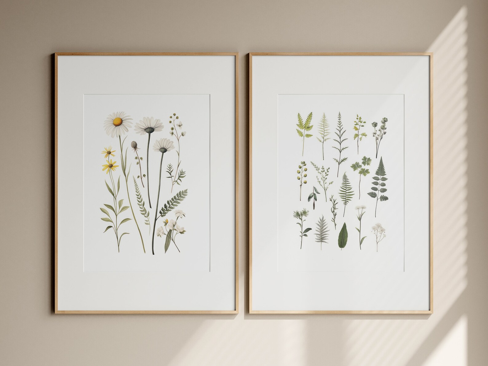 Botanical Flower 9 Poster Set Boho Cottagecore Decor Vintage Printable ...