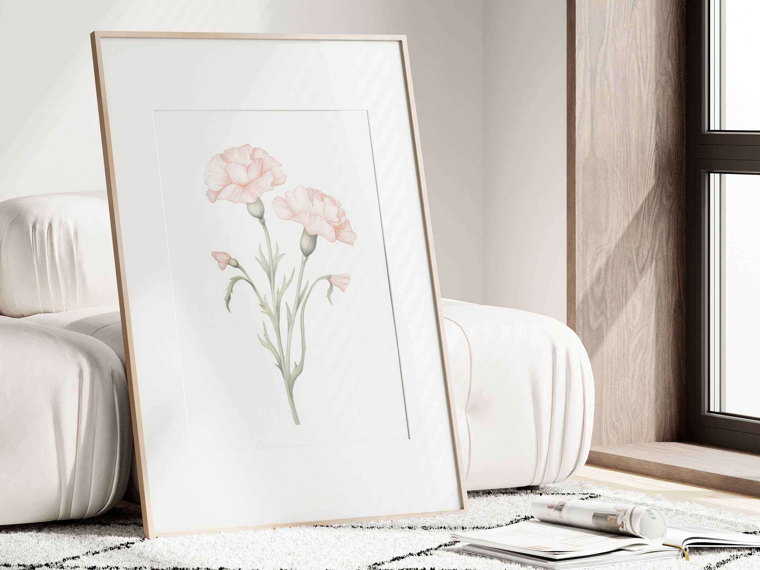 Botanical Flower 24 Poster Bundle Boho Cottagecore Decor - Etsy