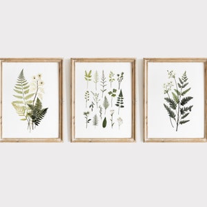 Botanical Flower 9 Poster Set Boho Cottagecore Decor Vintage Printable ...