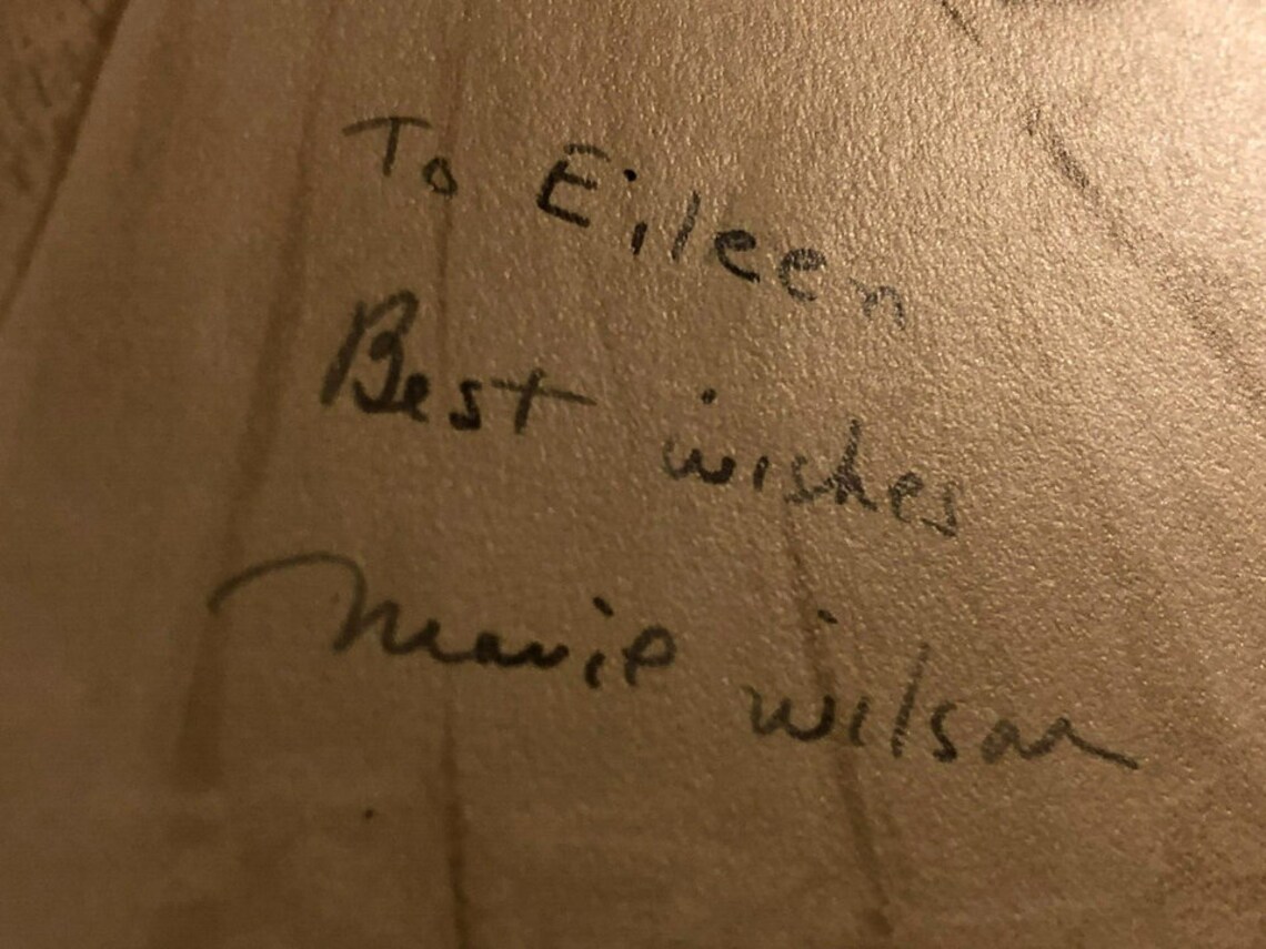 Marie Wilson Very Rare Very Early Autographed 8/10 Pin up Photo 30s ...