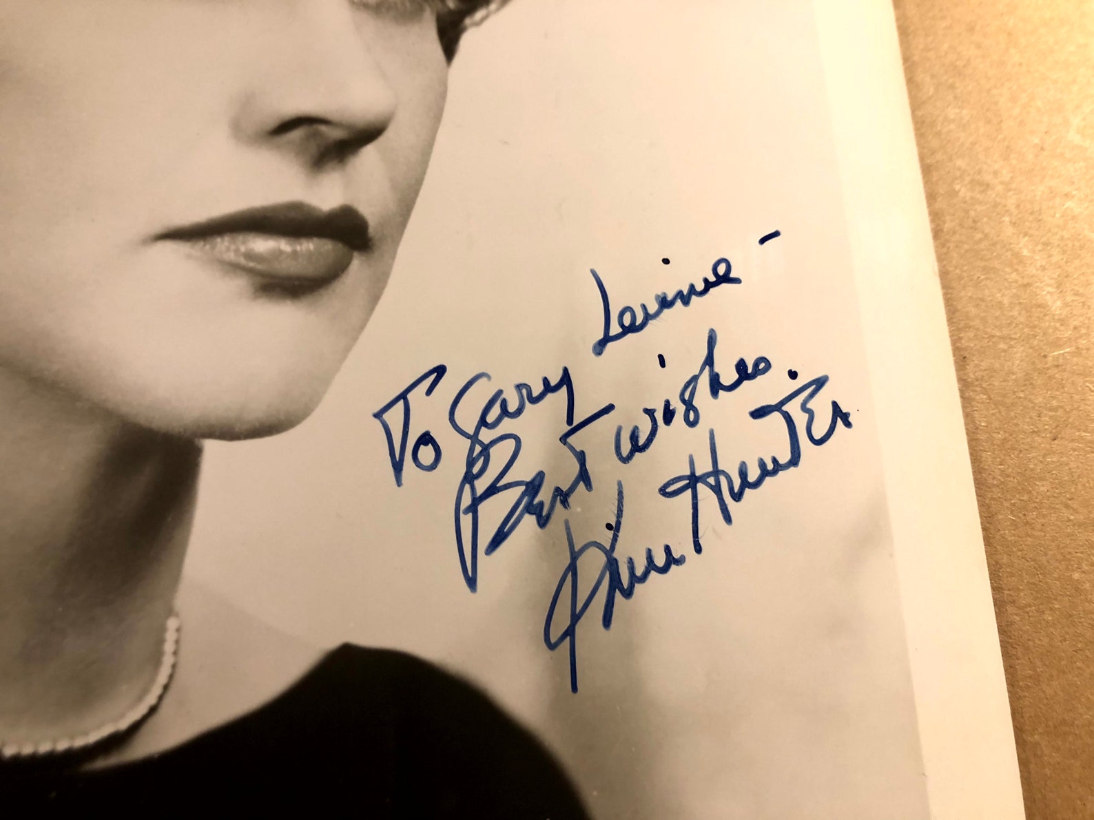 Kim Hunter Rare Early Autographed 8/10 Photo 50s Streetcar Desire - Etsy