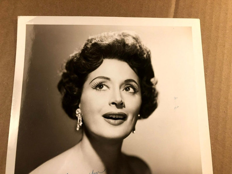Mimi Benzell Rare Early Autographed 8/10 Photo 50s Opera to Tell the ...