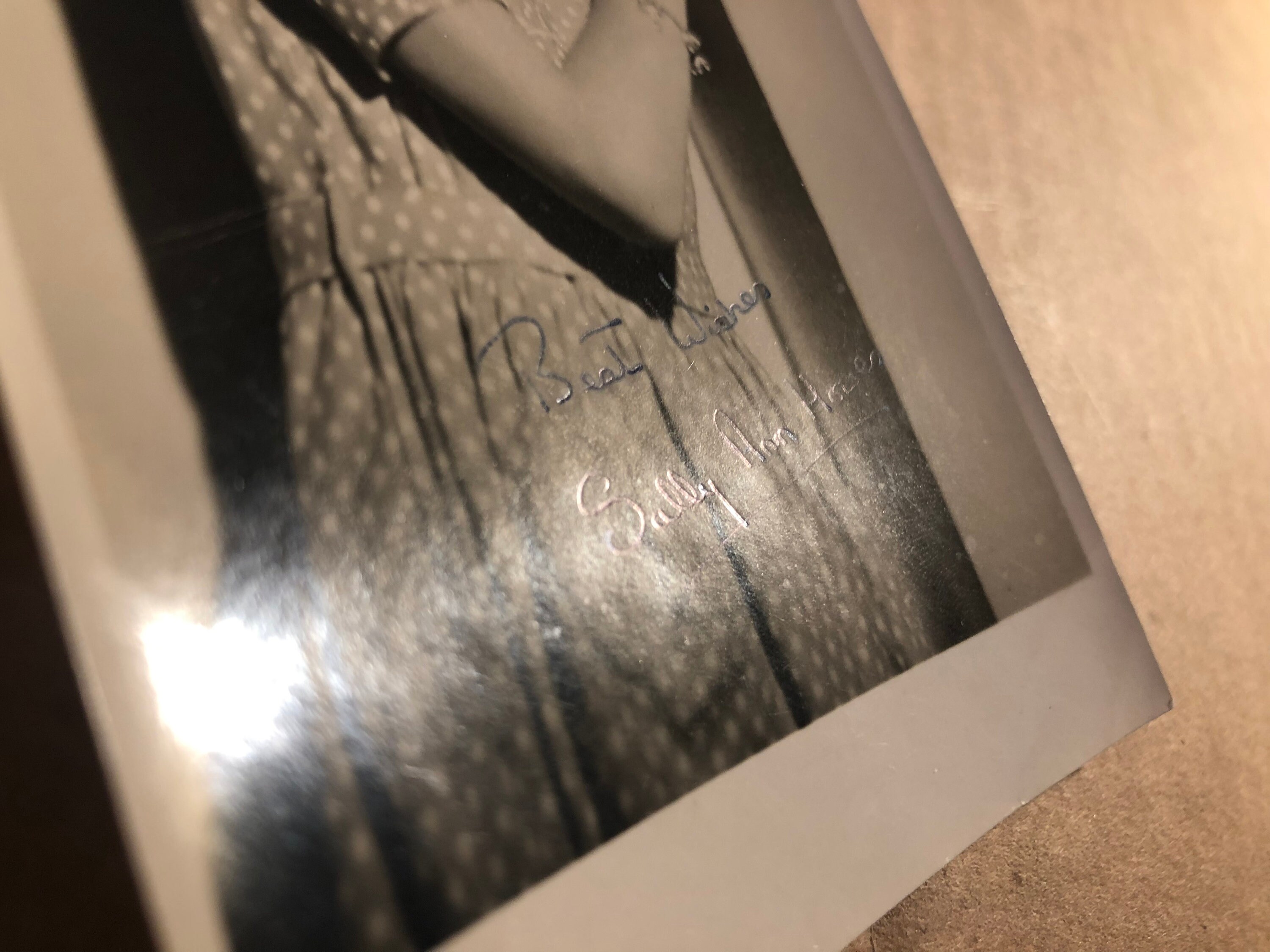 Sally Ann Howes Rare Very Early Autographed Photo as Child Star 40s ...