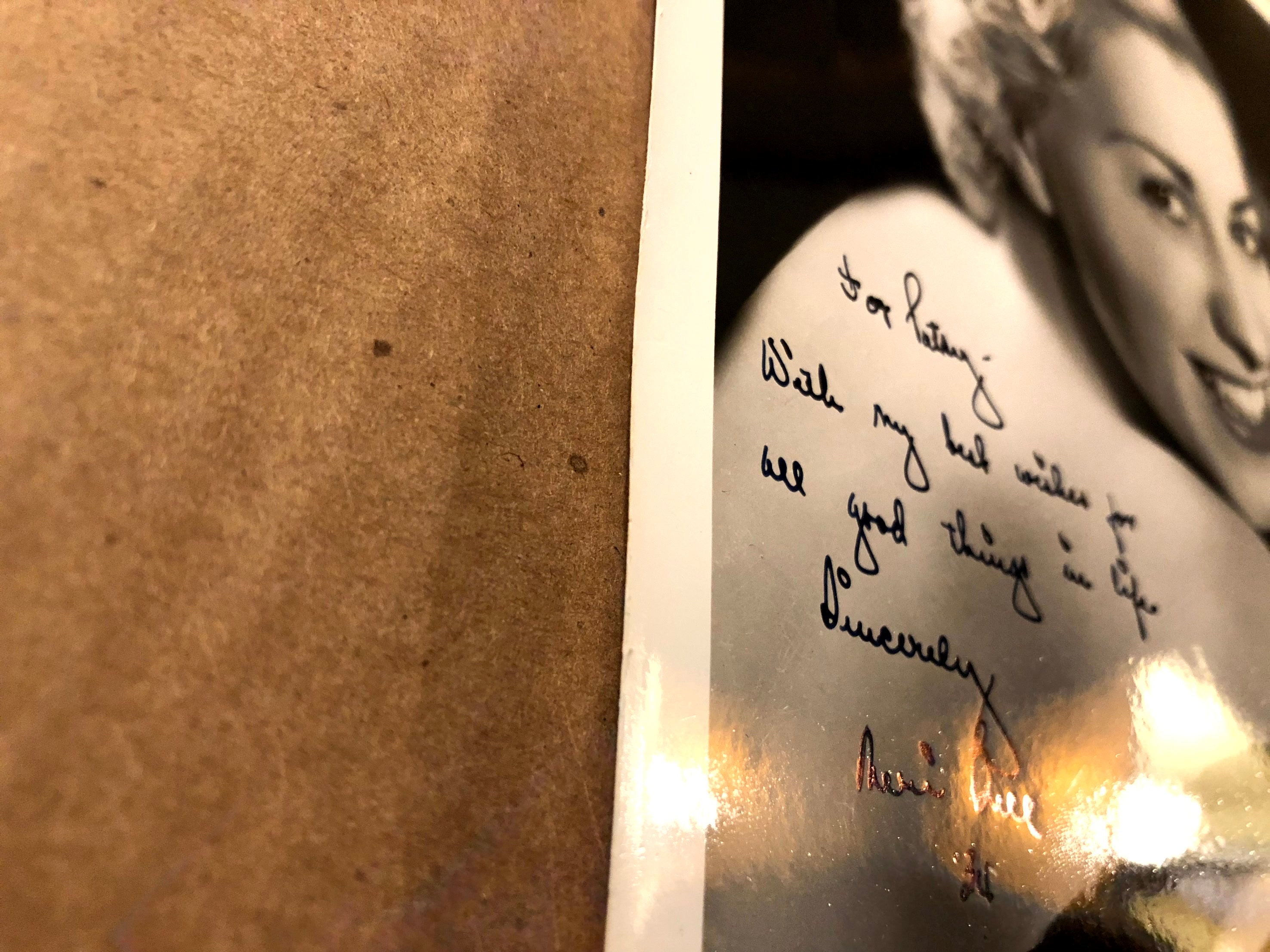 Meri Bell Terrific Very Rare Very Early Autographed 8/10 Photo '34 ...