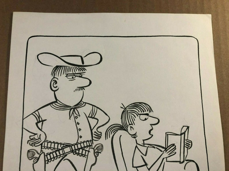 Rare Original Signed Published Comic Art VIP Virgil Partch Chess ...