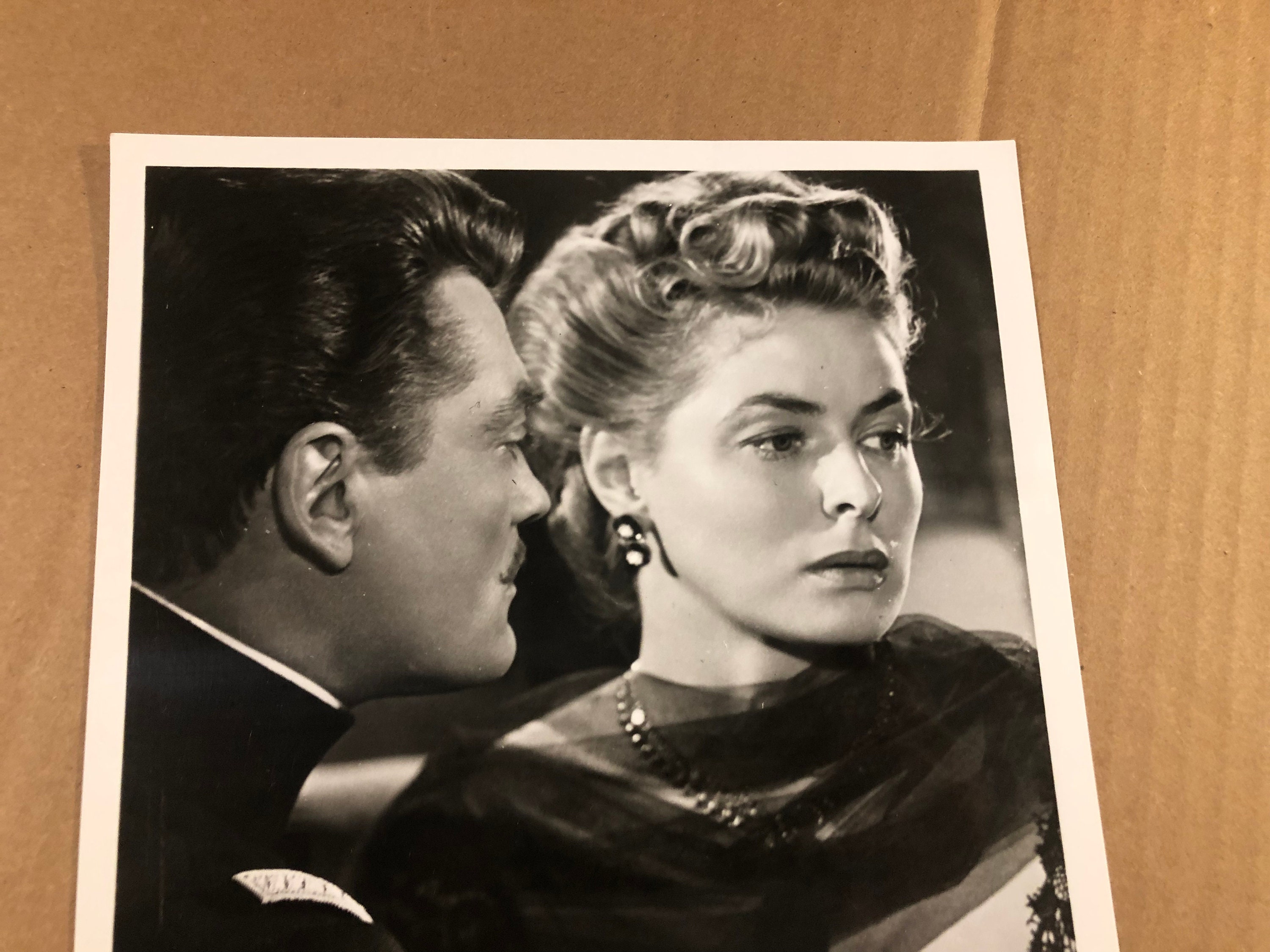 Ingrid Bergman Rare Original Autographed 8/10 Photo Inn Sixth Happiness ...