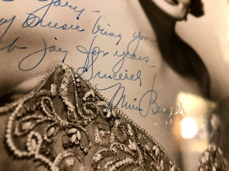 Mimi Benzell Rare Early Autographed 8/10 Photo 50s Opera to Tell the ...