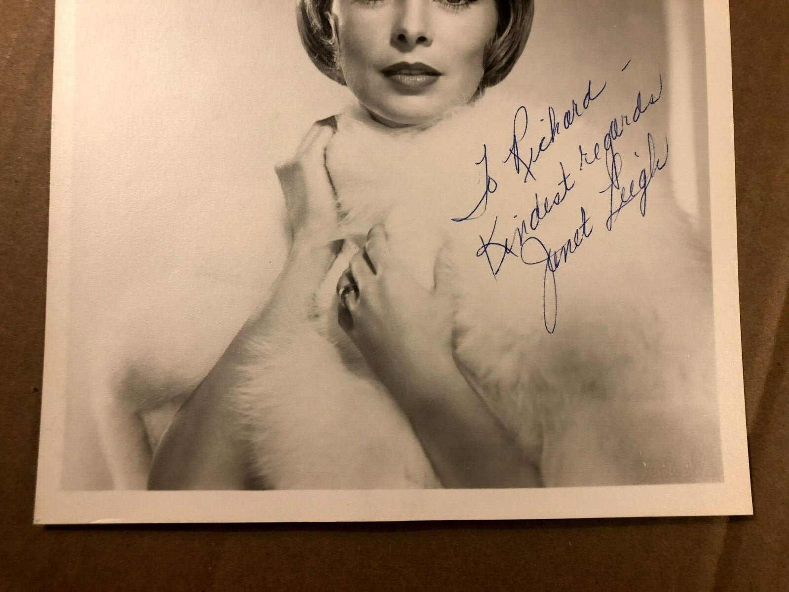 Janet Leigh Rare Early Autographed 8/10 Photo Early 60s Psycho - Etsy