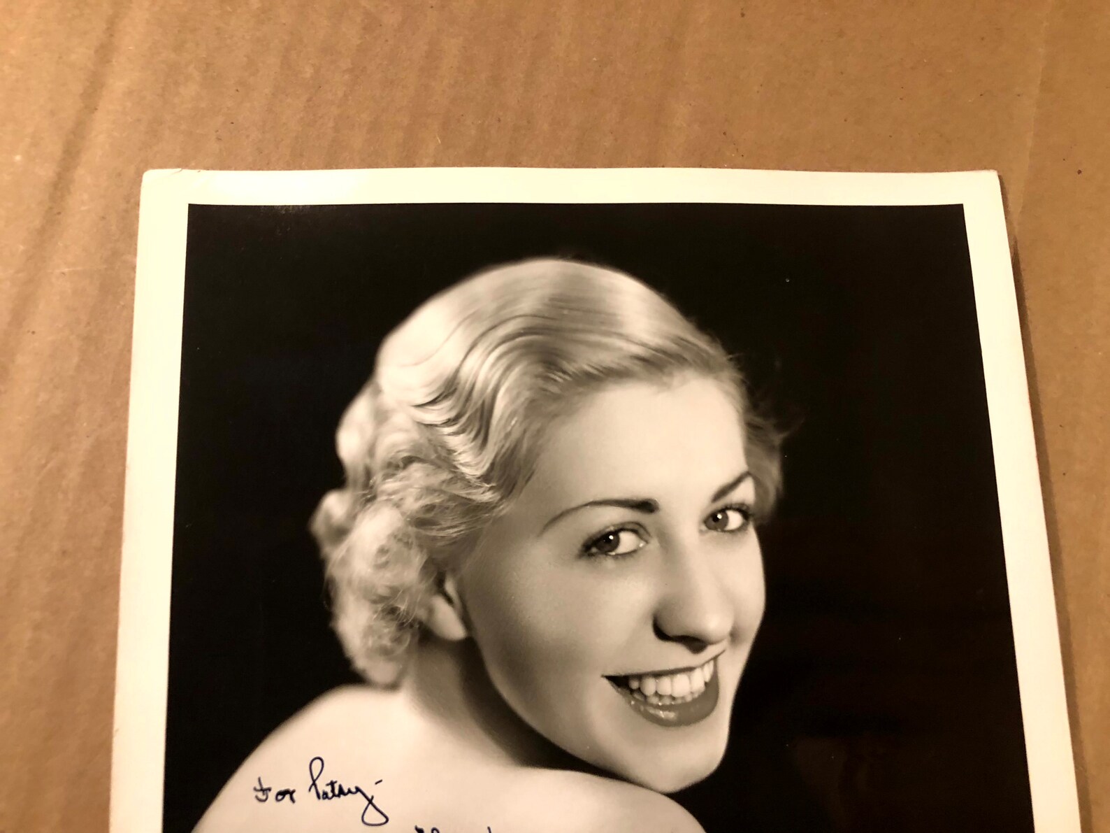 Meri Bell Terrific Very Rare Very Early Autographed 8/10 Photo '34 ...