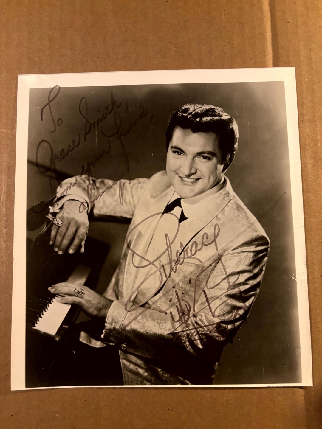 Liberace Rare Early Autographed 8/9 Photo From 60s Batman - Etsy