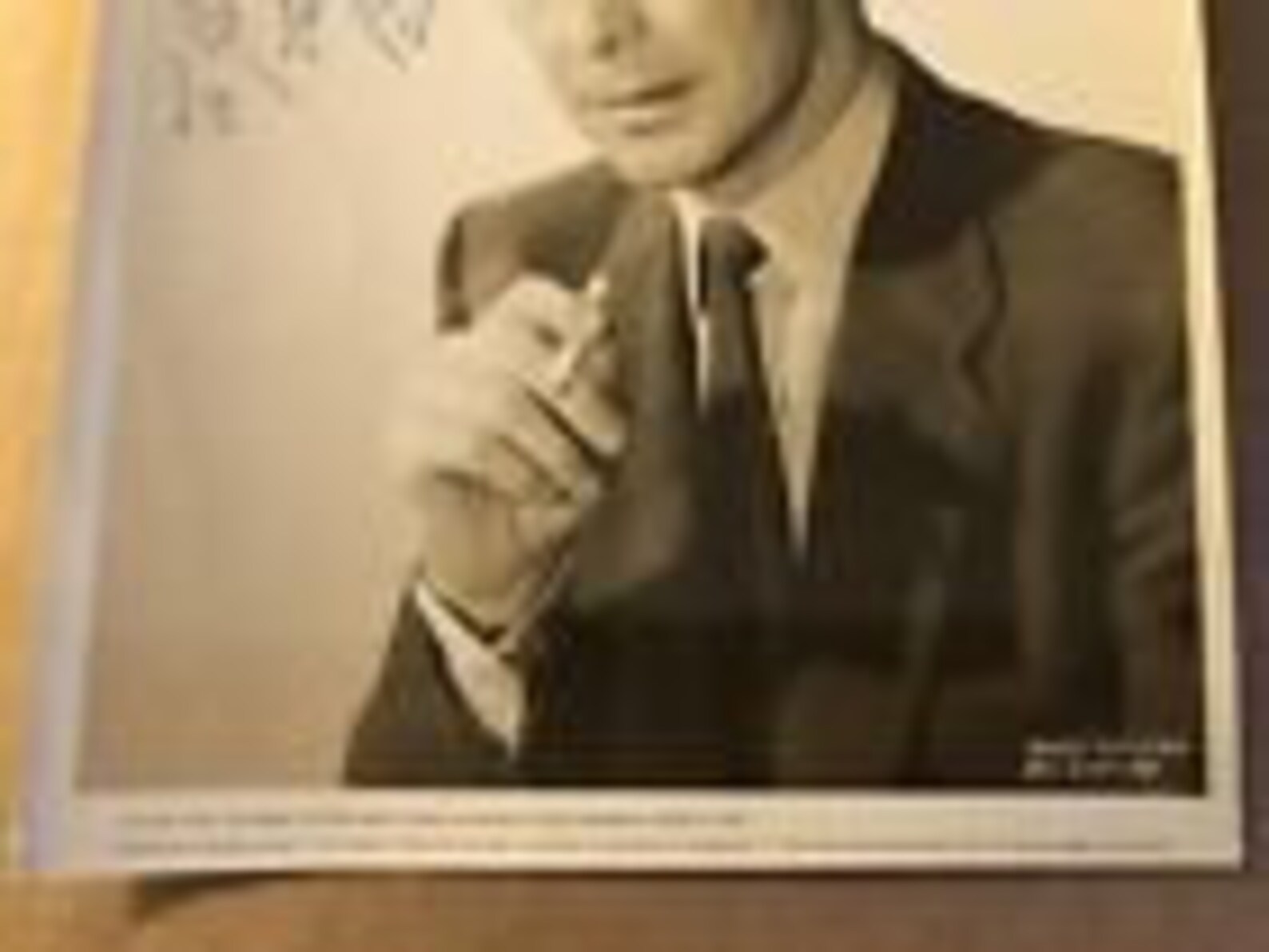 Barry Sullivan Rare Very Early Vintage Original Autographed 8/10 Photo ...