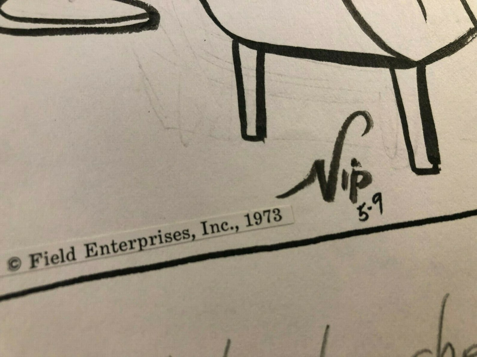 Rare Original Signed Published Comic Art VIP Virgil Partch Chess ...