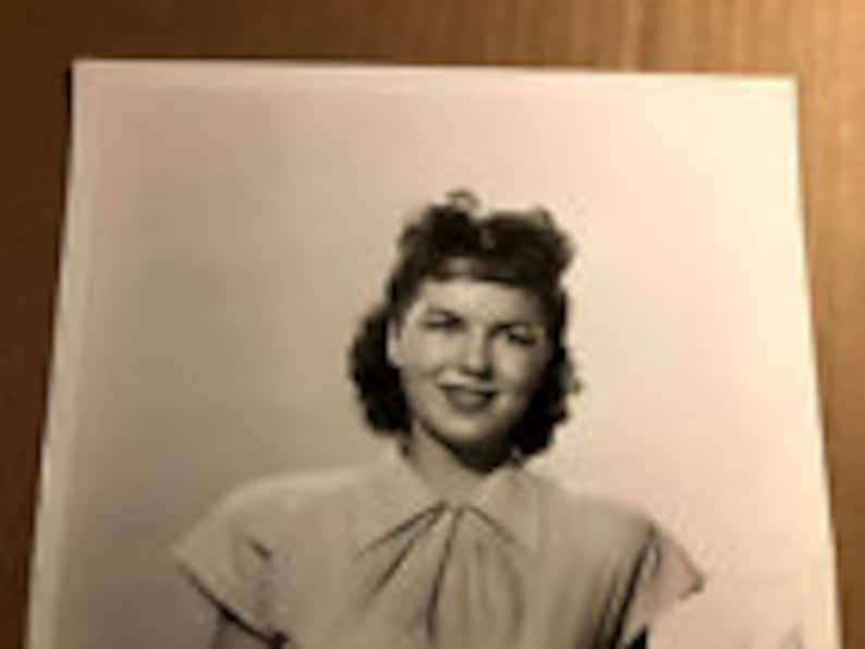 Betty Lou Walters/ken Murray's Wife Very Rare Very Early Autographed 8/ ...