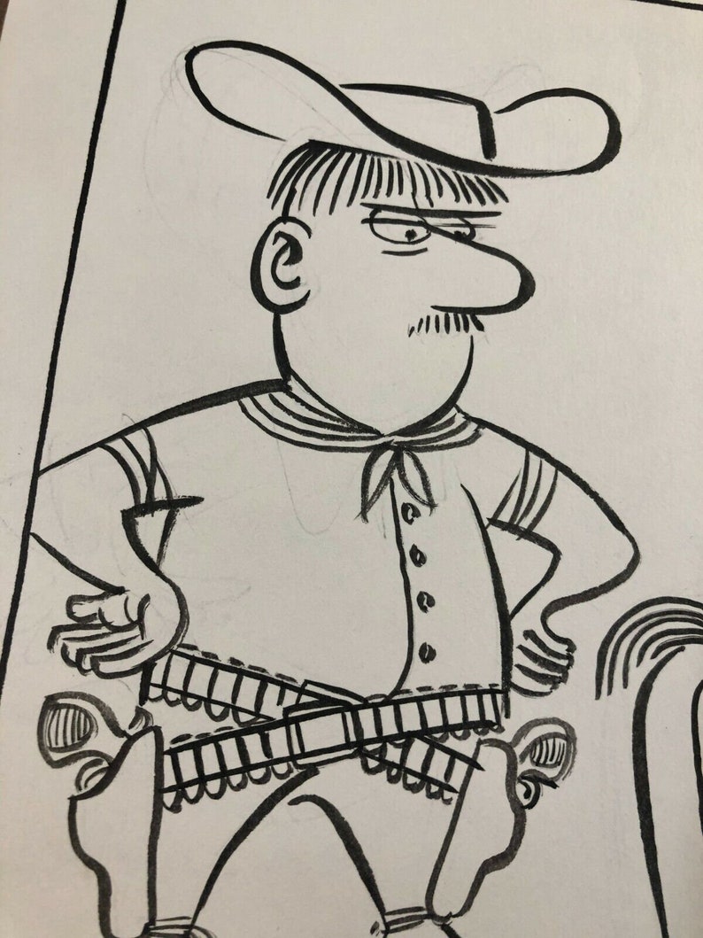 Rare Original Signed Published Comic Art VIP Virgil Partch Chess ...