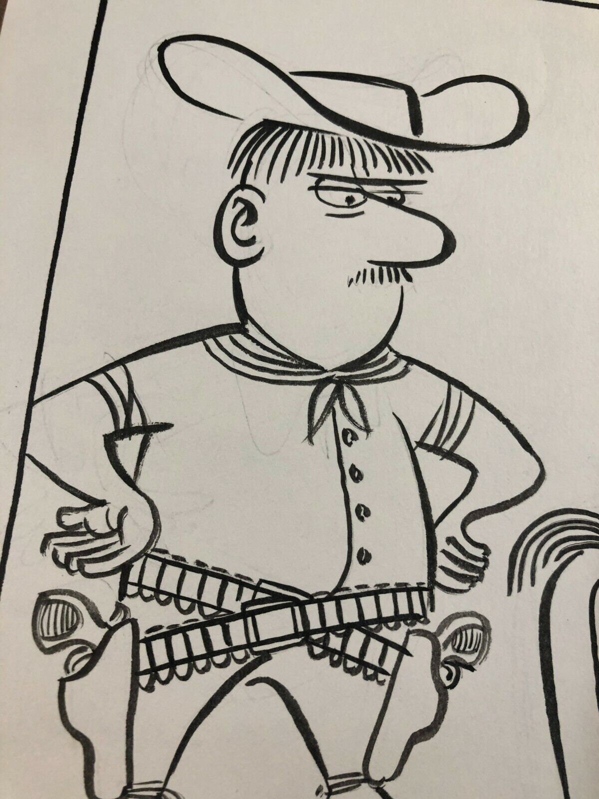 Rare Original Signed Published Comic Art VIP Virgil Partch Chess ...