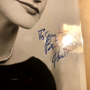 Kim Hunter Rare Early Autographed 8/10 Photo 50s Streetcar Desire - Etsy