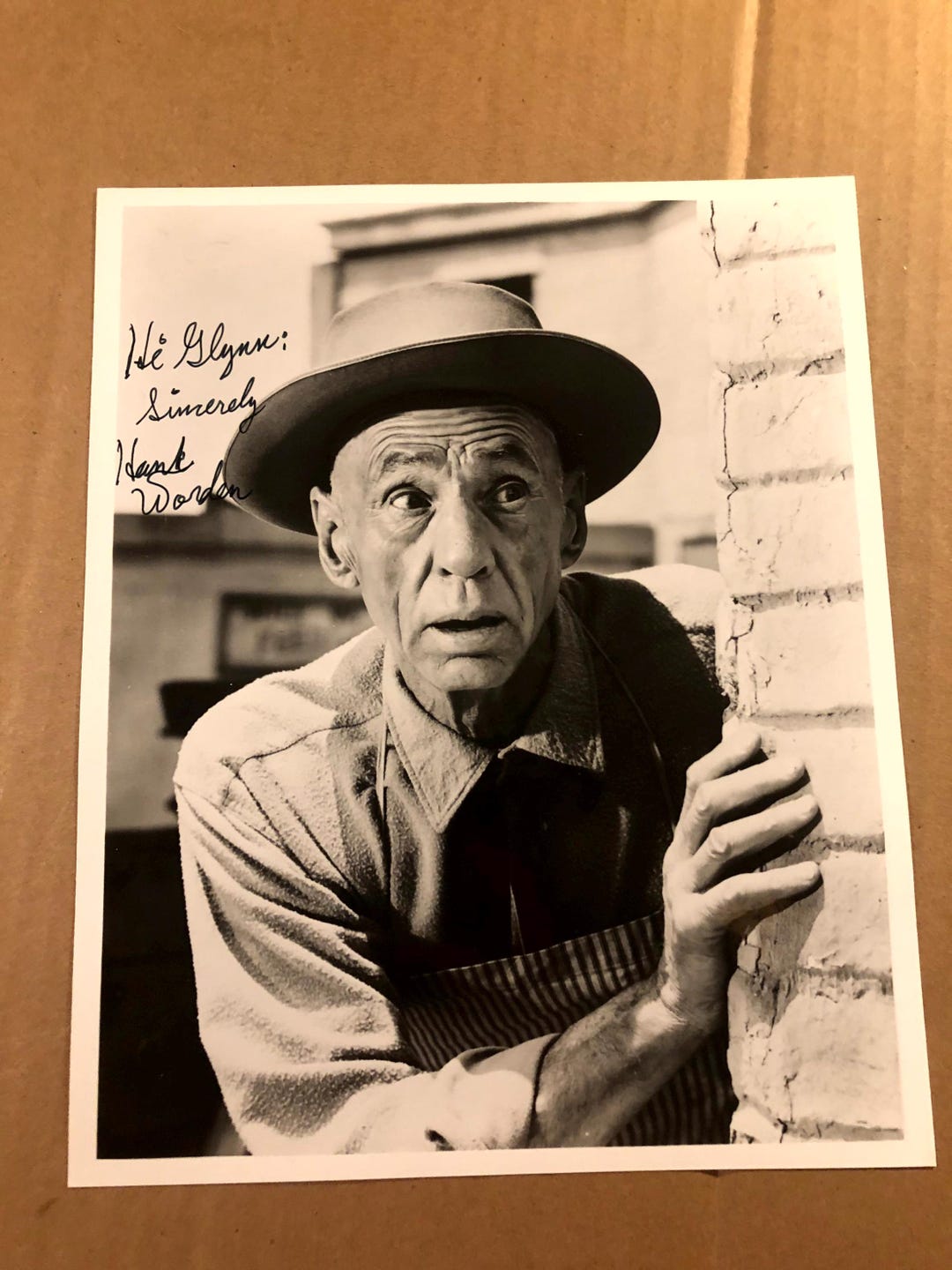Hank Worden Rare Autographed 8/10 Photo the Searchers Lone Ranger ...