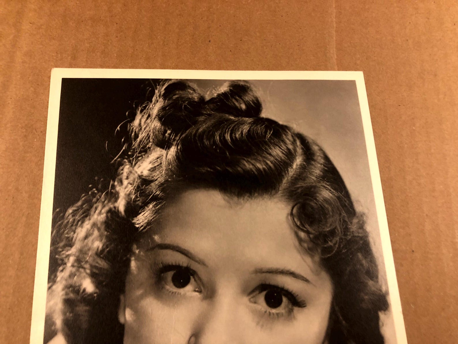 Anne Rutherford Excellent Rare Early Autographed 7/9 Photo 40s GWTW ...