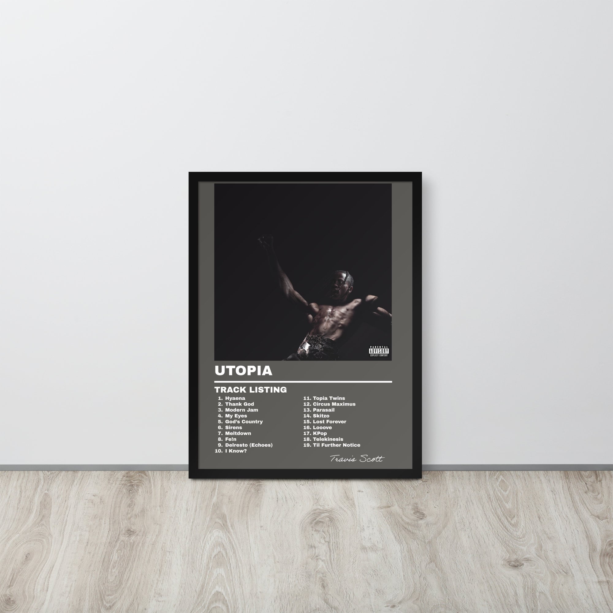 Travis Scott Utopia Poster, Music, Trendy Wall Art *DIGITAL DOWNLOAD ...