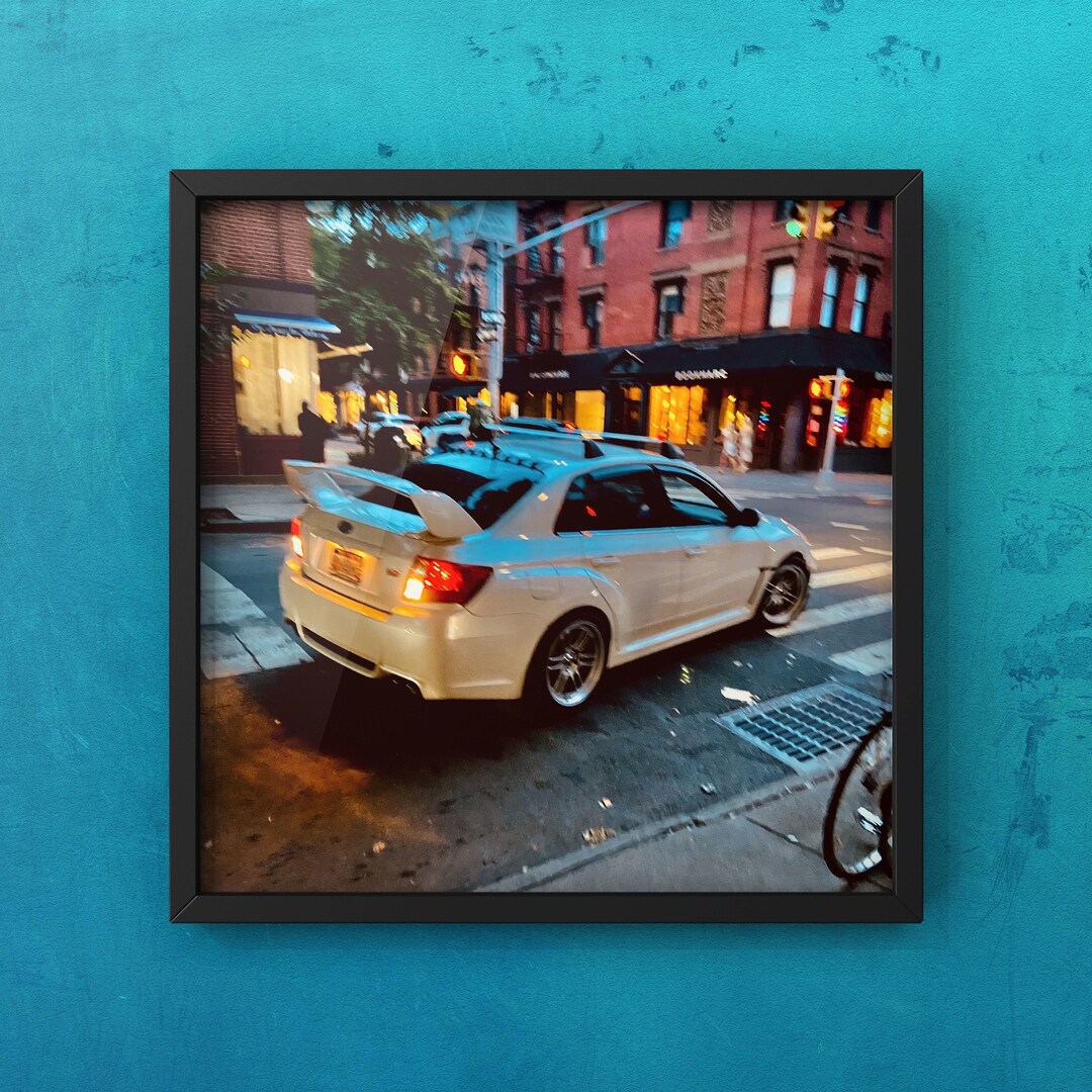 Subaru WRX Jdm Car Poster, Trendy Wall Art Print *DIGITAL DOWNLOAD* - Etsy