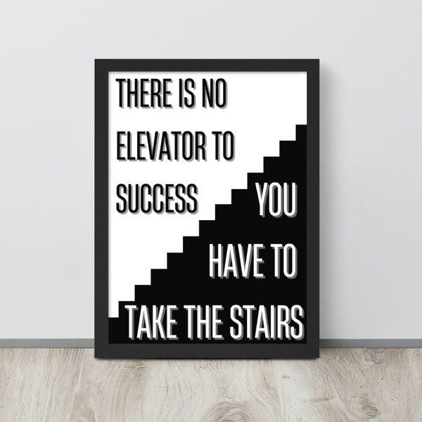 Motivational Stairs - Etsy