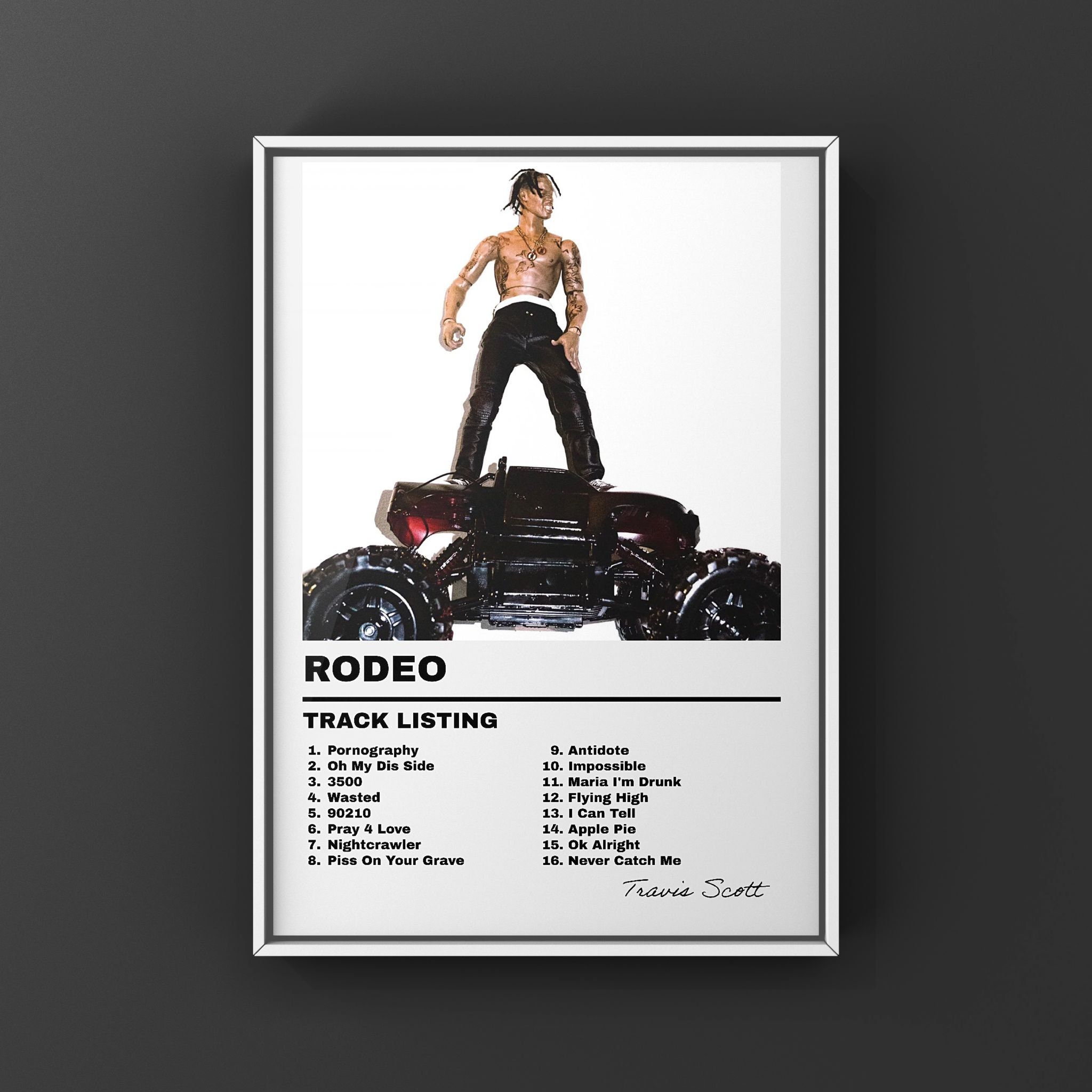 SET OF 3: Travis Scott Utopia/astroworld/rodeo Posters, Music, Trendy ...