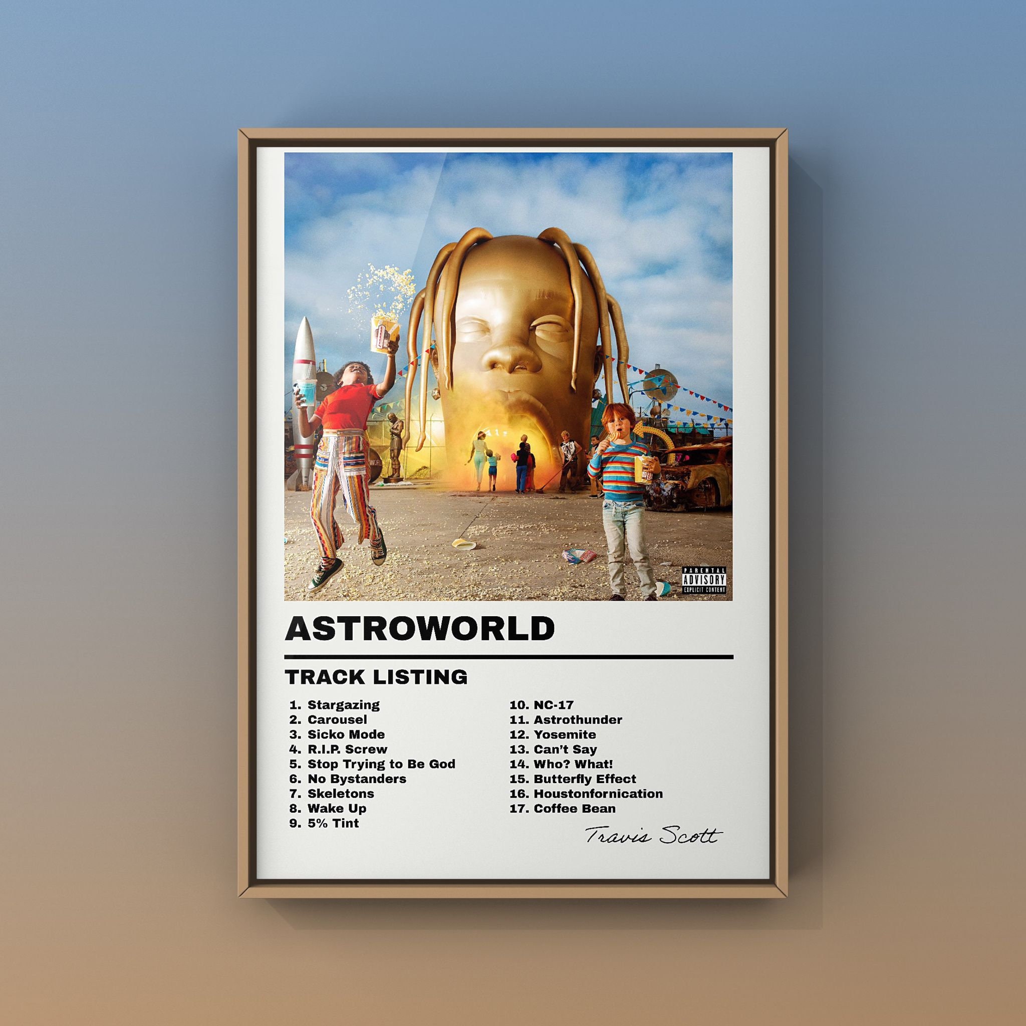 Travis Scott Astroworld Poster, Music, Trendy Wall Art *DIGITAL DOWNLOAD* - Etsy