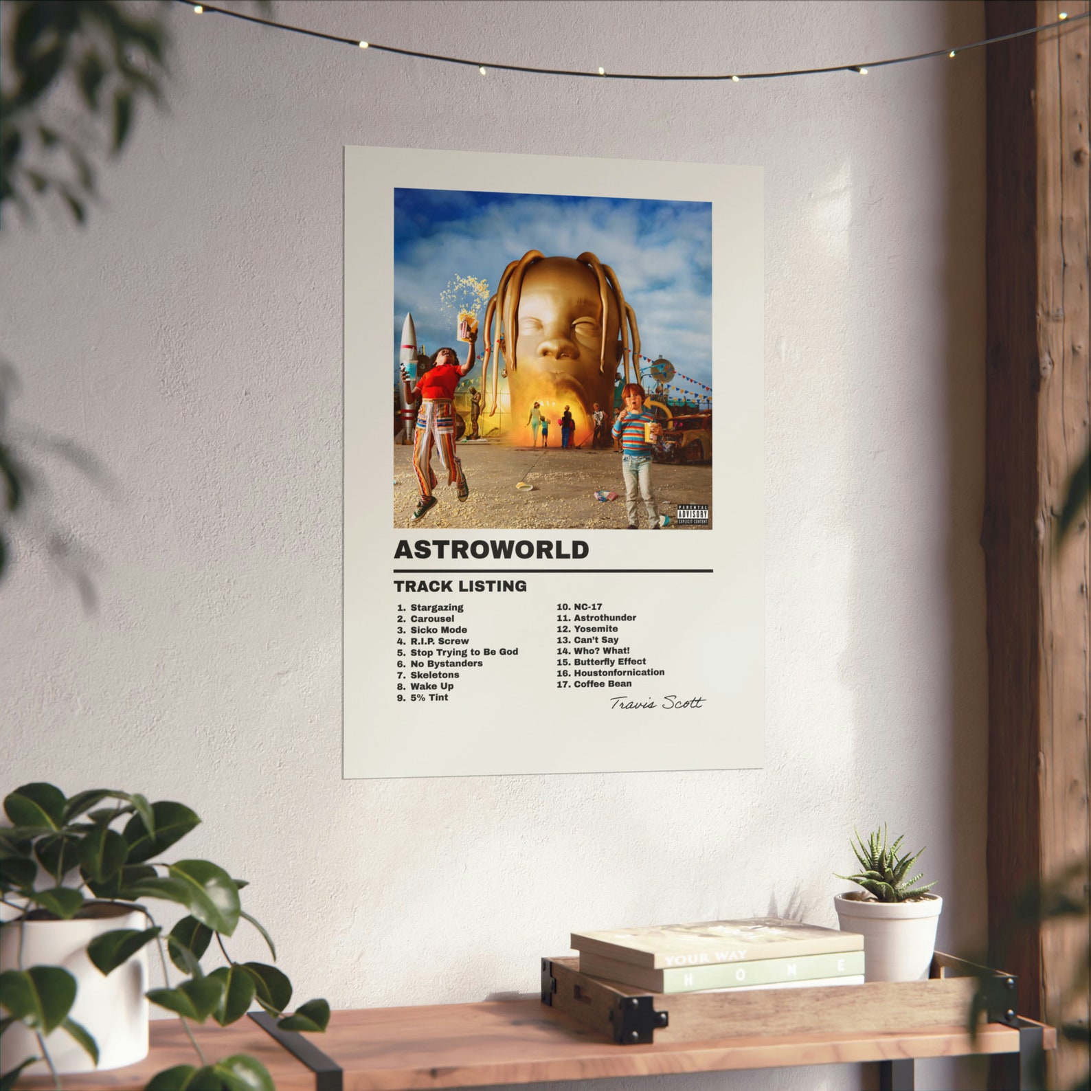 SET OF 3: Travis Scott Utopia/astroworld/rodeo Posters, Music, Trendy ...