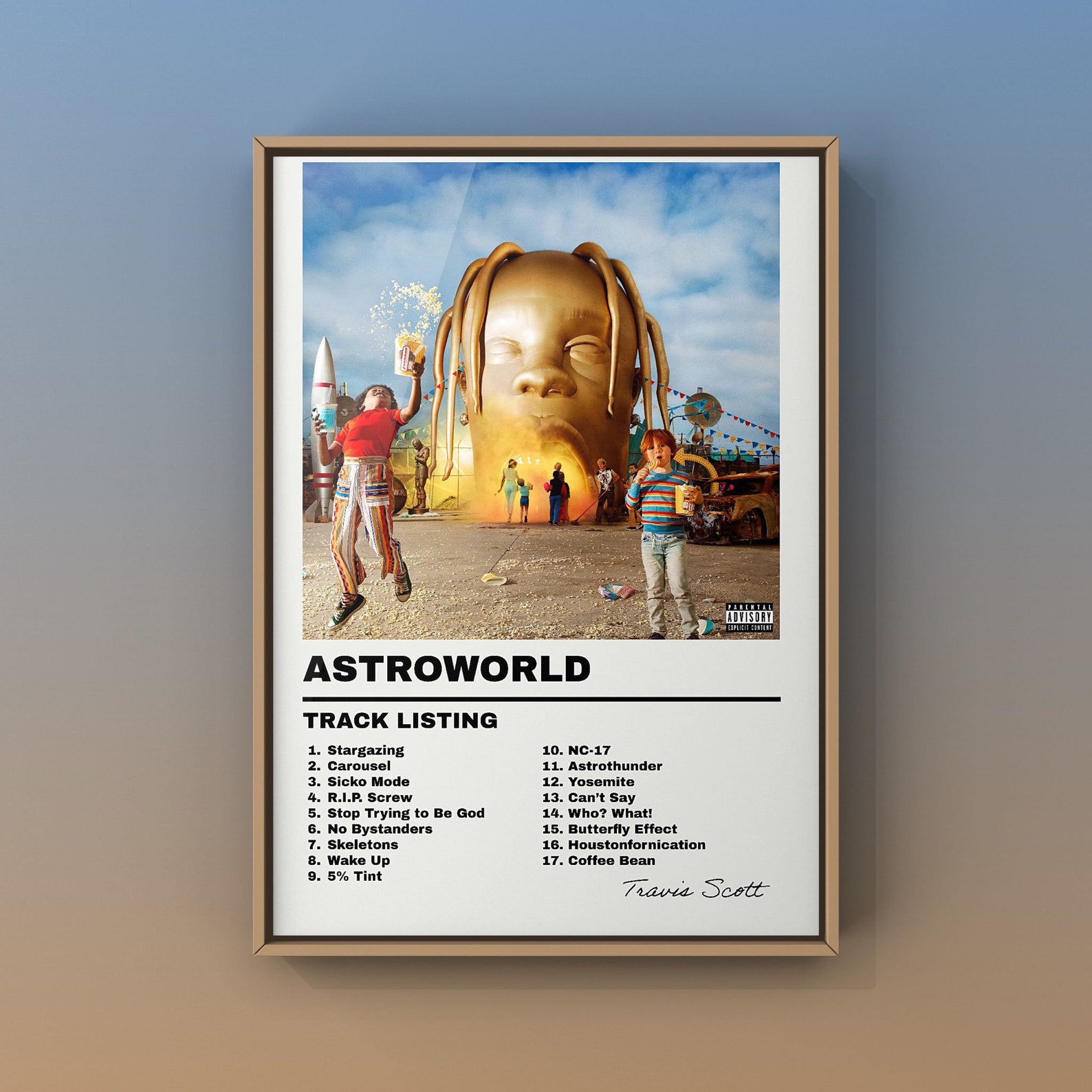 SET OF 3: Travis Scott Utopia/astroworld/rodeo Posters, Music, Trendy ...