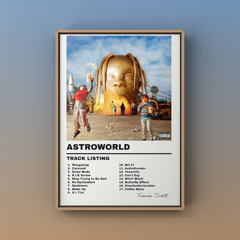 SET OF 3: Travis Scott Utopia/astroworld/rodeo Posters, Music, Trendy Wall Art *digital Download ...