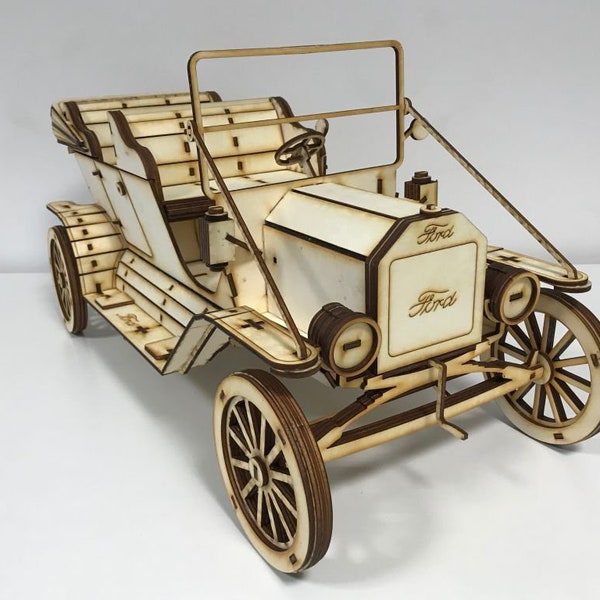 Wood Model T Car - Etsy