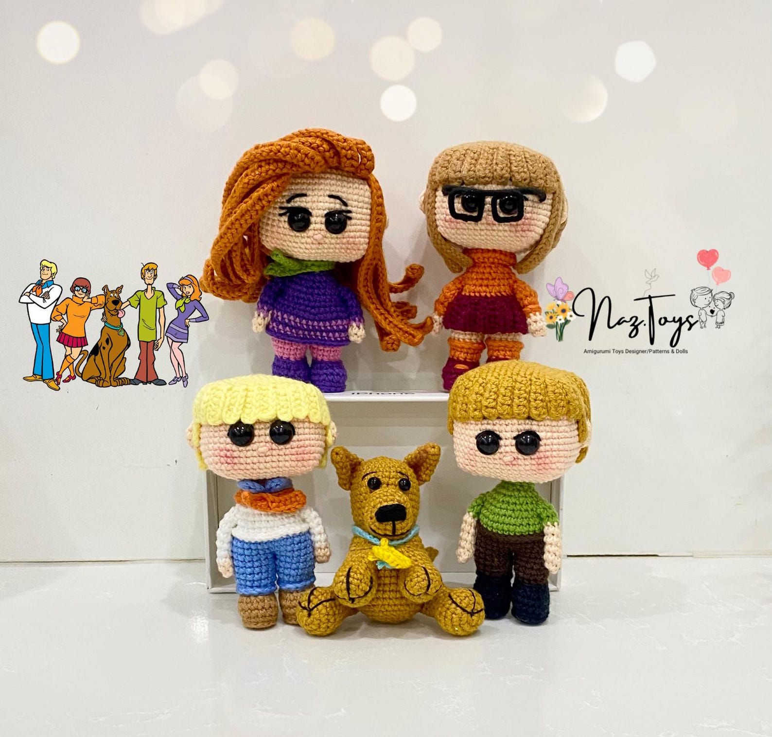 Crochet Scooby Doo, Scooby-doo Character, Custom Doll, Making Doll ...