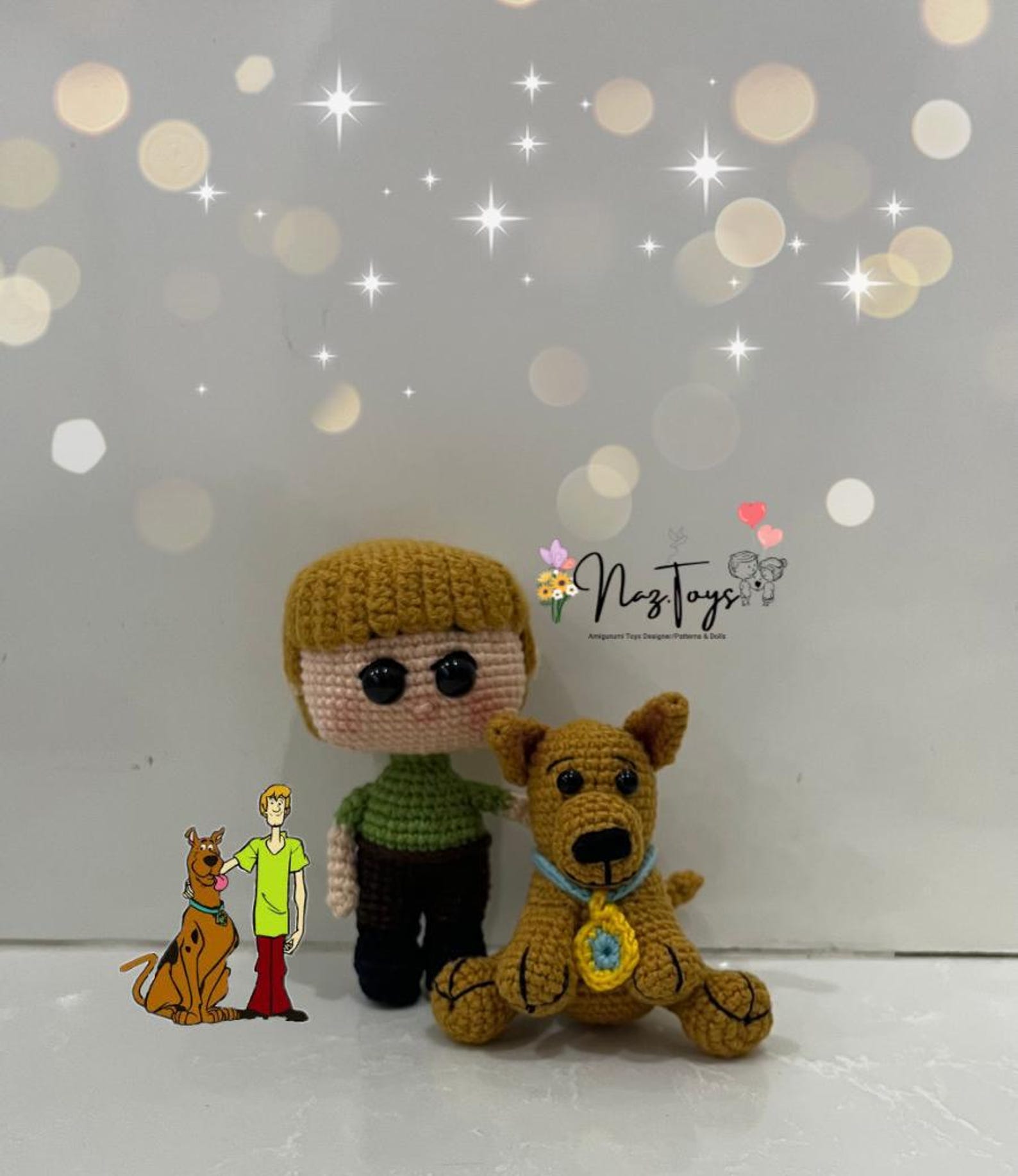 Crochet Scooby Doo, Scooby-doo Character, Custom Doll, Making Doll ...