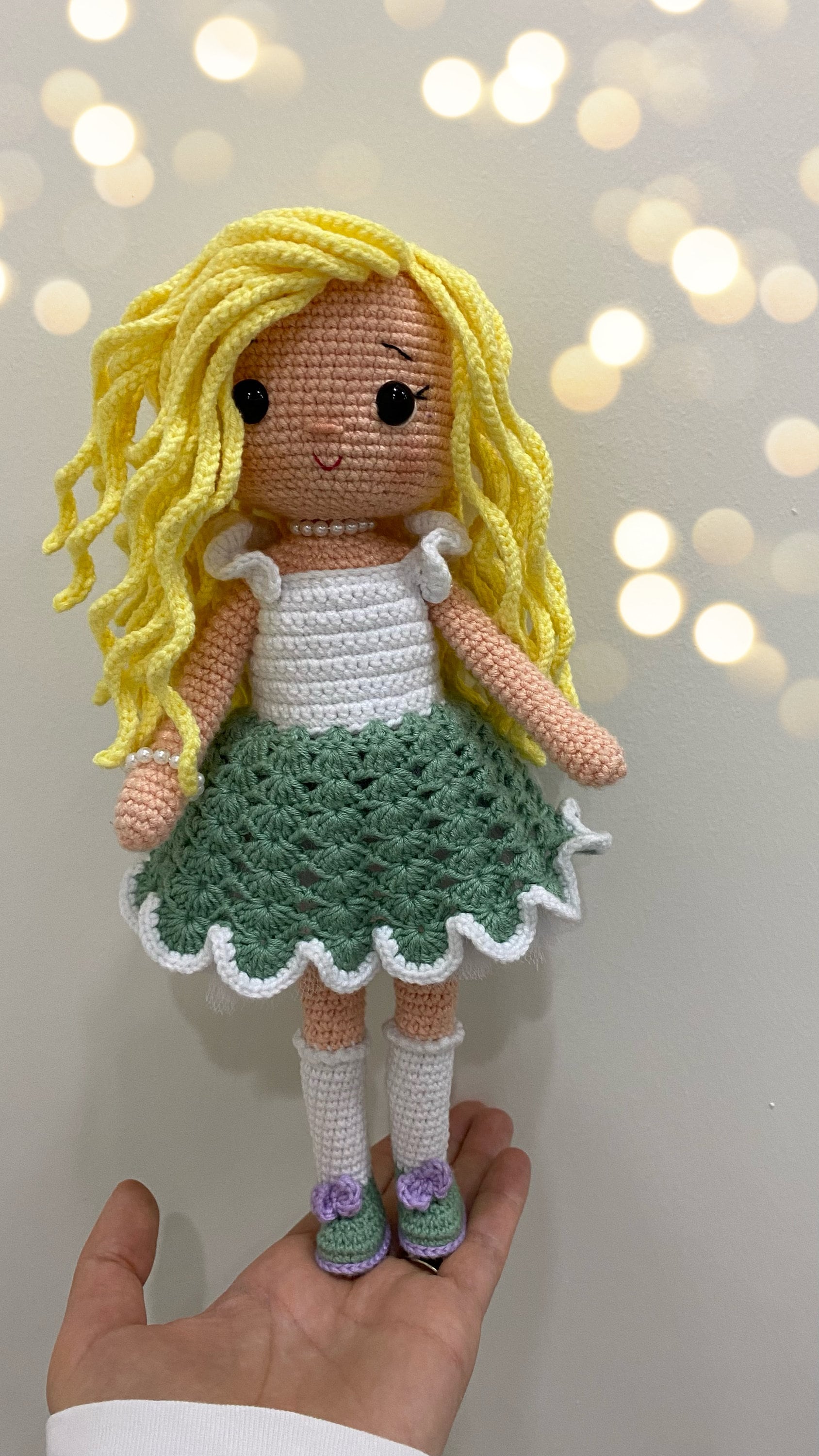 Amigurumi Crochet Doll Pattern English Pdf, Easy Crochet Girl Doll ...