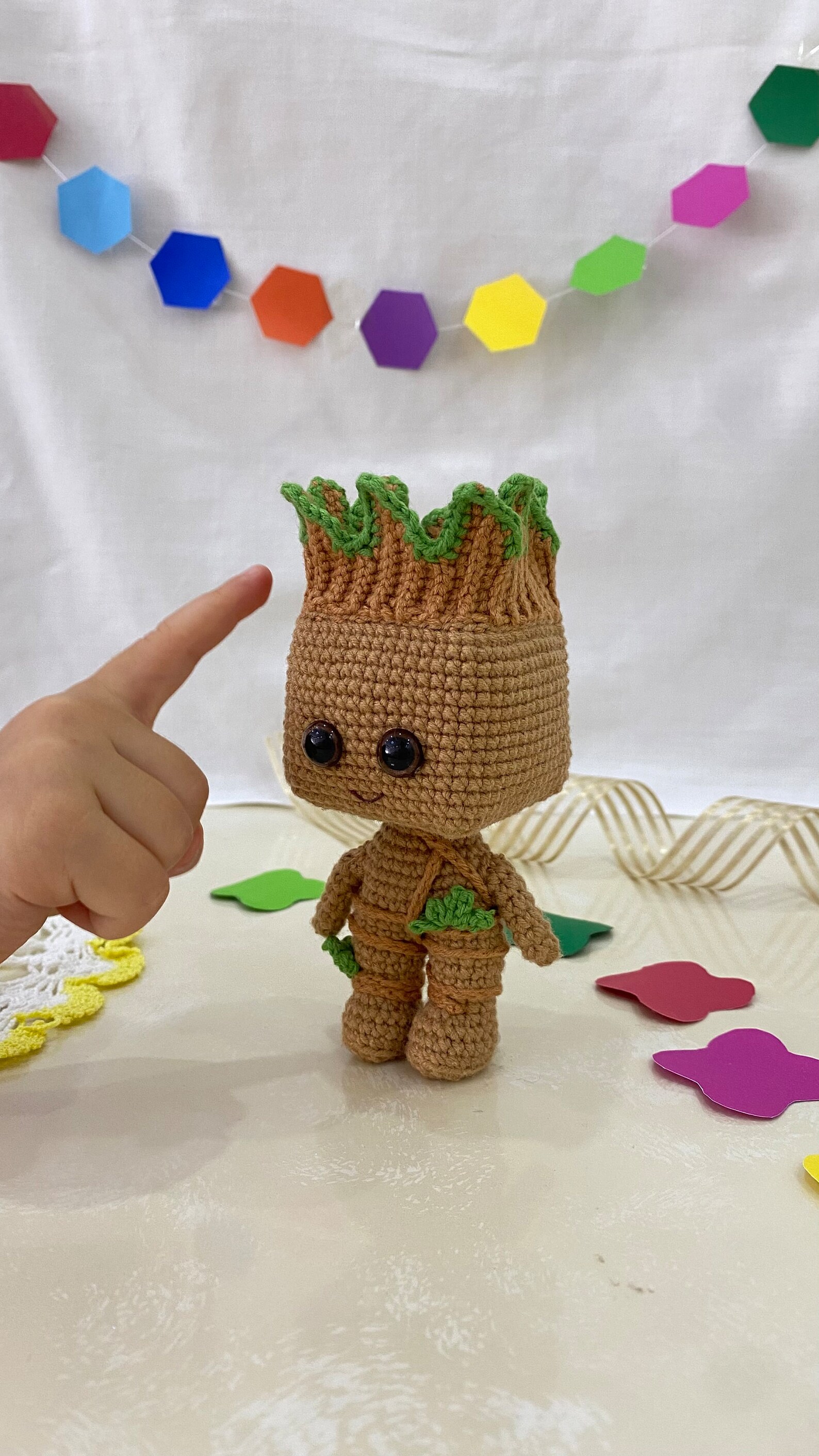 Amigurumi Crochet Baby Groot Pattern English Pdf, Amigurumi Baby Groot ...