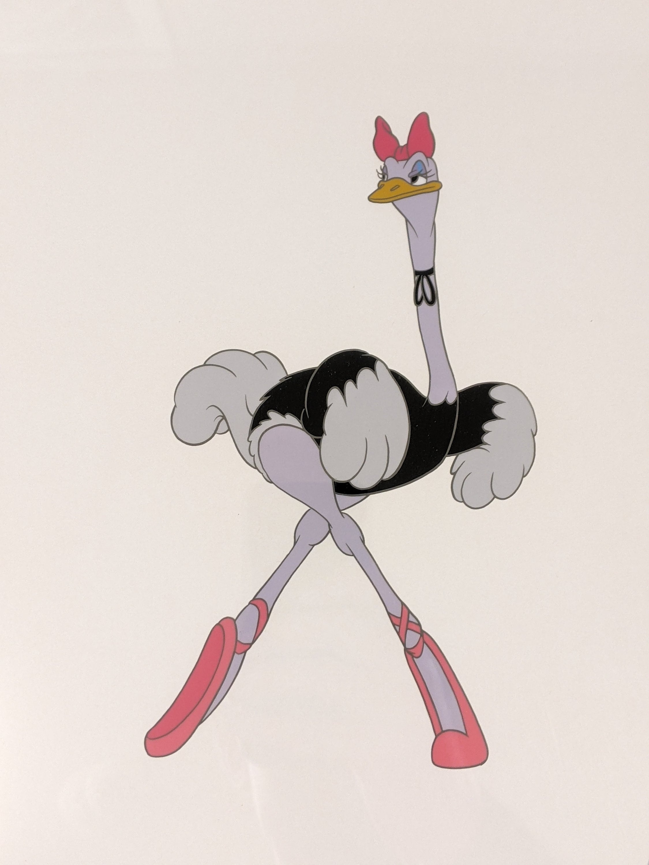 Vintage Disney Fantasia Madame Upanova Framed Sericel the Dance of the ...