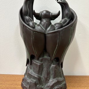 Vintage Disney Fantasia Chernabog Night on Bald Mountain Garden Statue ...