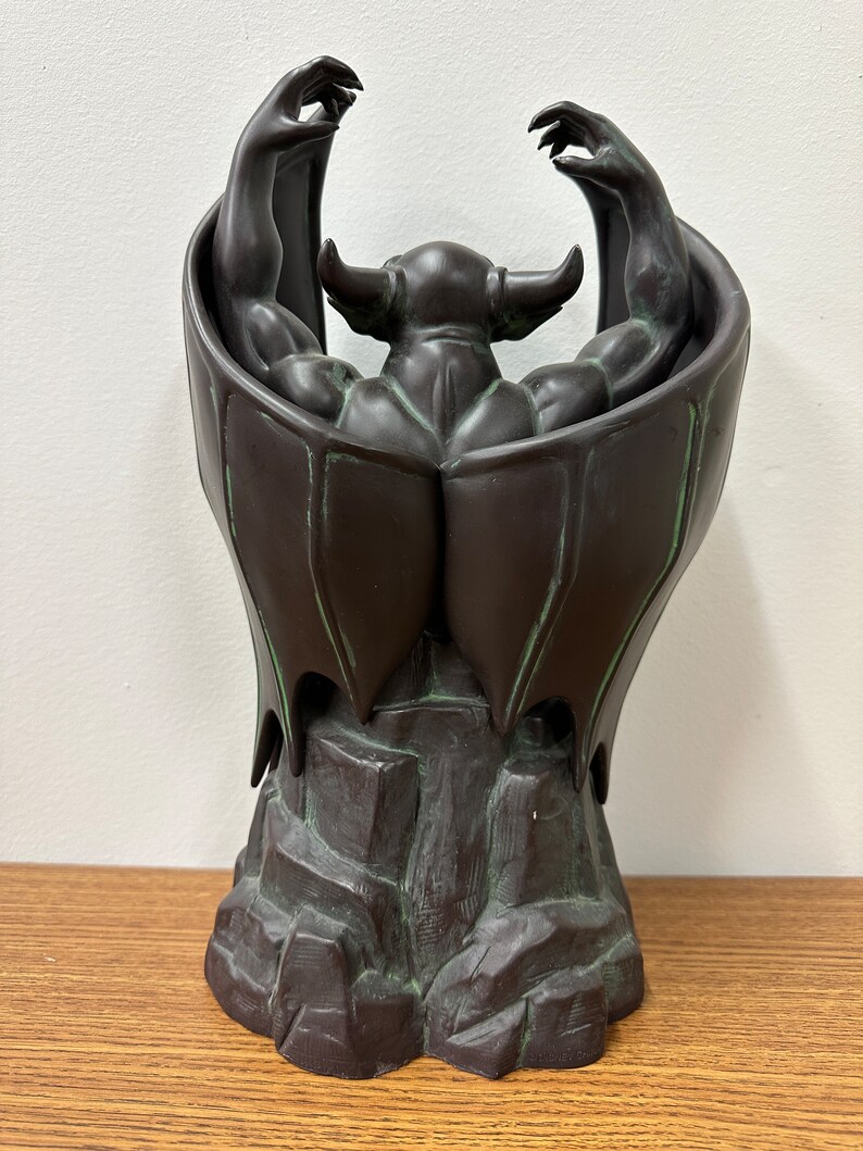 Vintage Disney Fantasia Chernabog Night on Bald Mountain Garden Statue ...