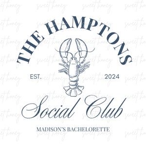 Hamptons Social Club Canva PNG Editable Design | New York Png | Classy ...