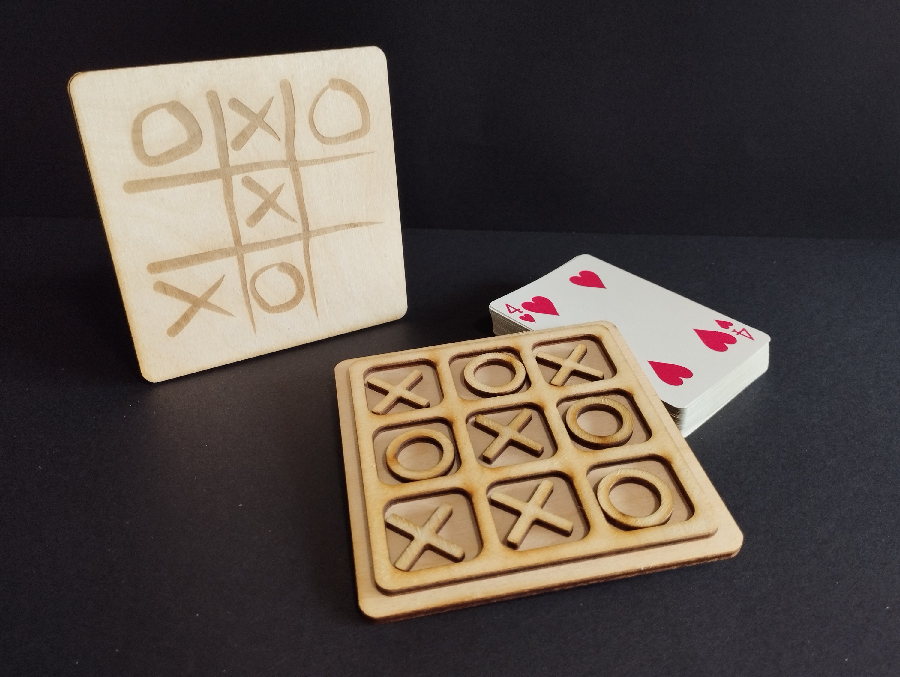 Tic-tac-toe Laser Cut Instant Download Digital Template File Svg Pdf ...