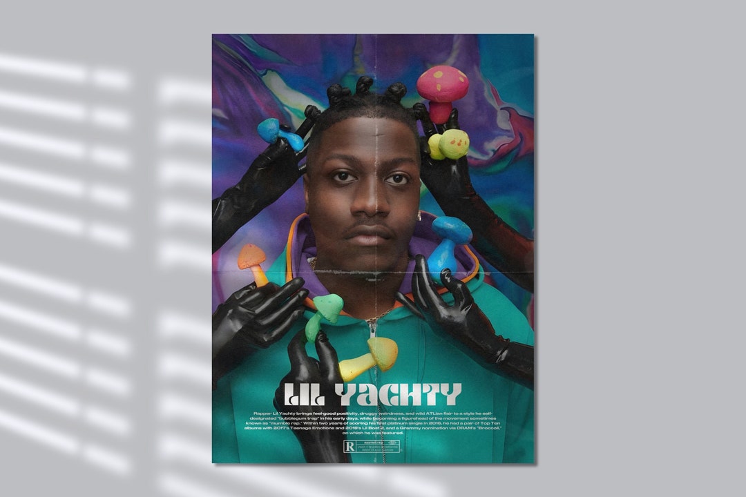 Lil Yachty Album Poster I Lil Yachty Lets Start Here. Album - Etsy