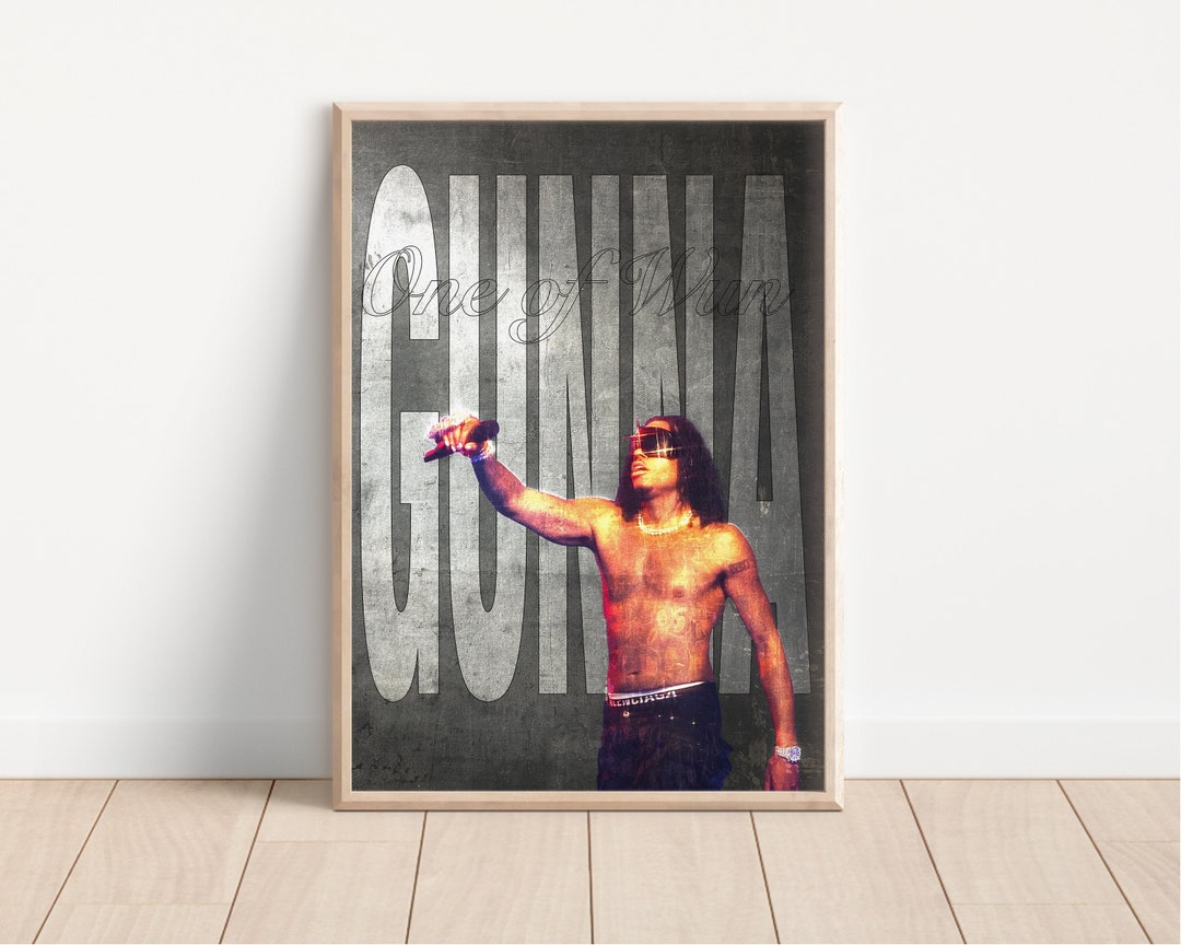 Gunna Digital Poster | Gunna One of Wun Album Poster | Gunna Digital ...